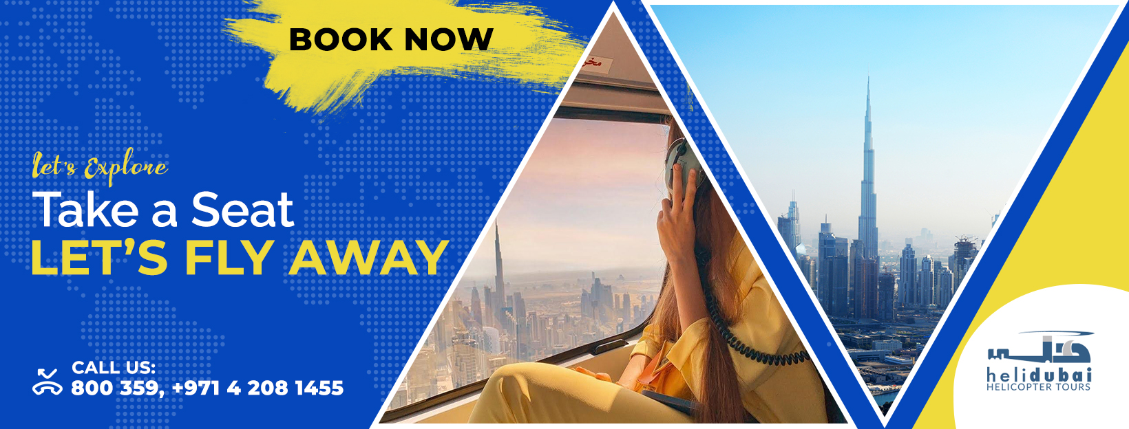 Helicopter Tour Over Dubai by HeliDubai!