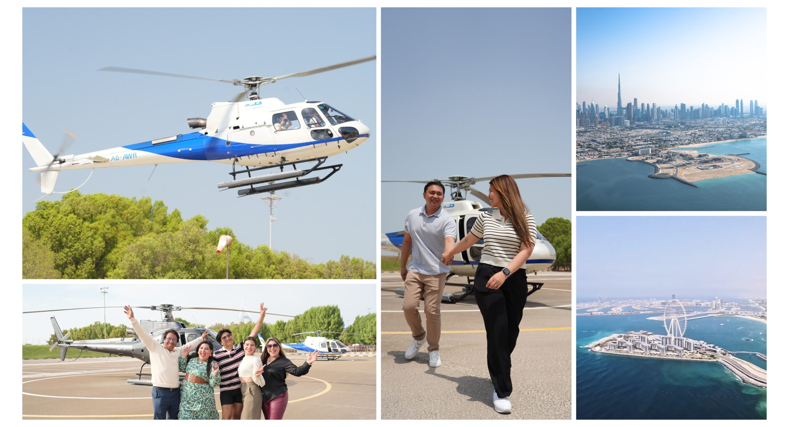 Helicopter Tour Over Dubai by HeliDubai!